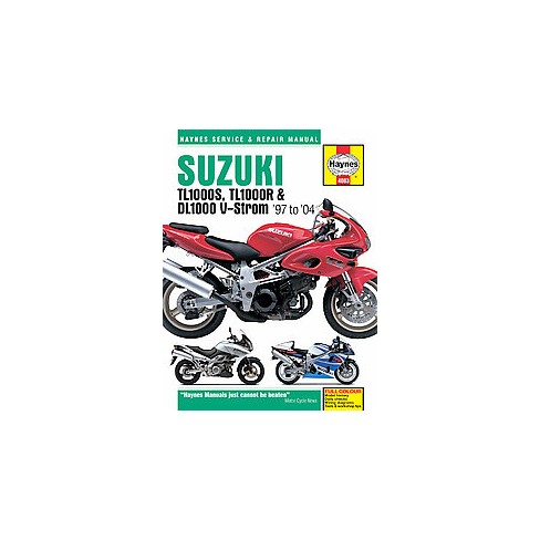 Suzuki TL1000S / TL1000R and DL1000 V-Strom 1997 – 2004Haynes Owners Service and Repair Manual ...